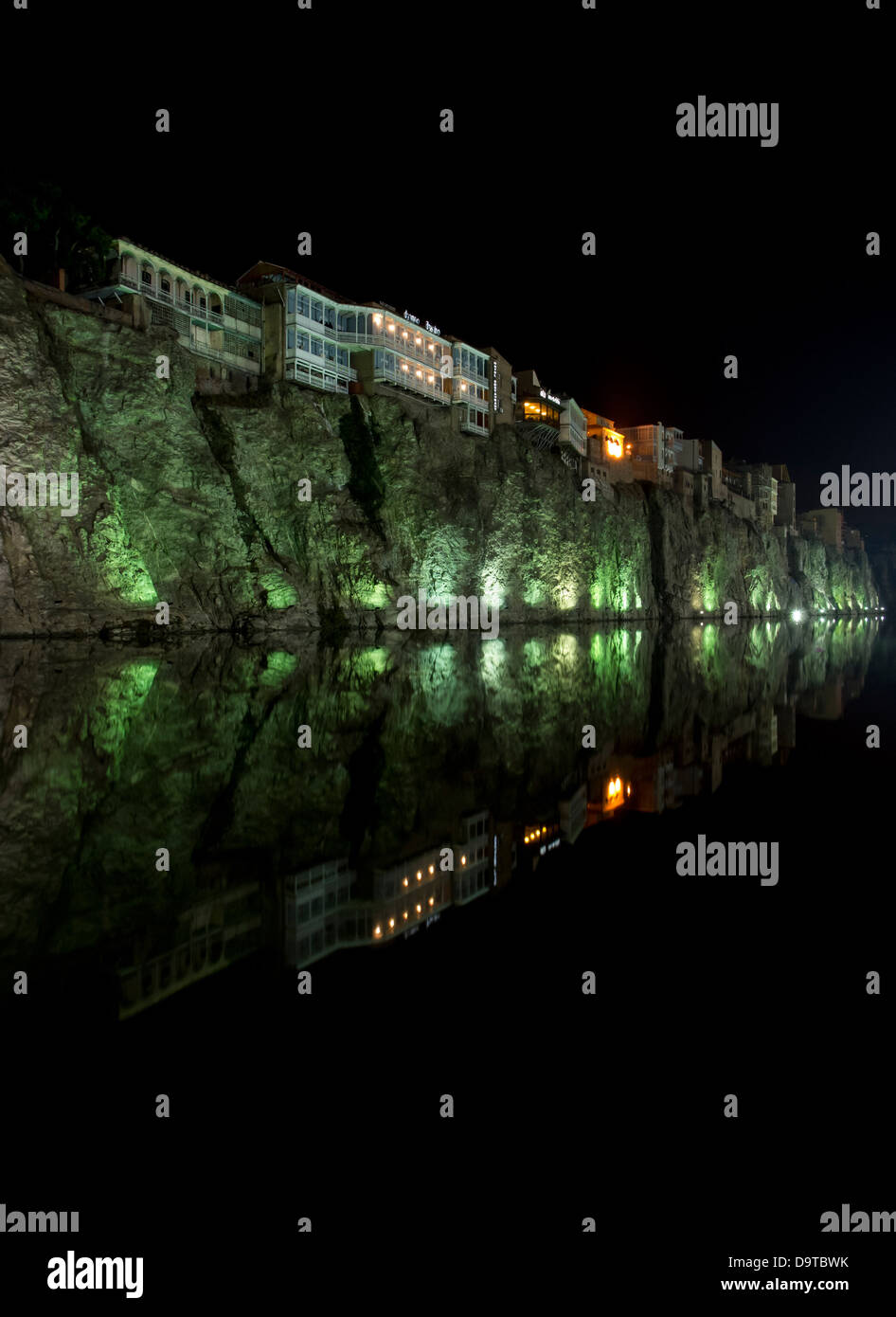 Tbilisi downtown tbilisi mtkvari river hi-res stock photography and ...