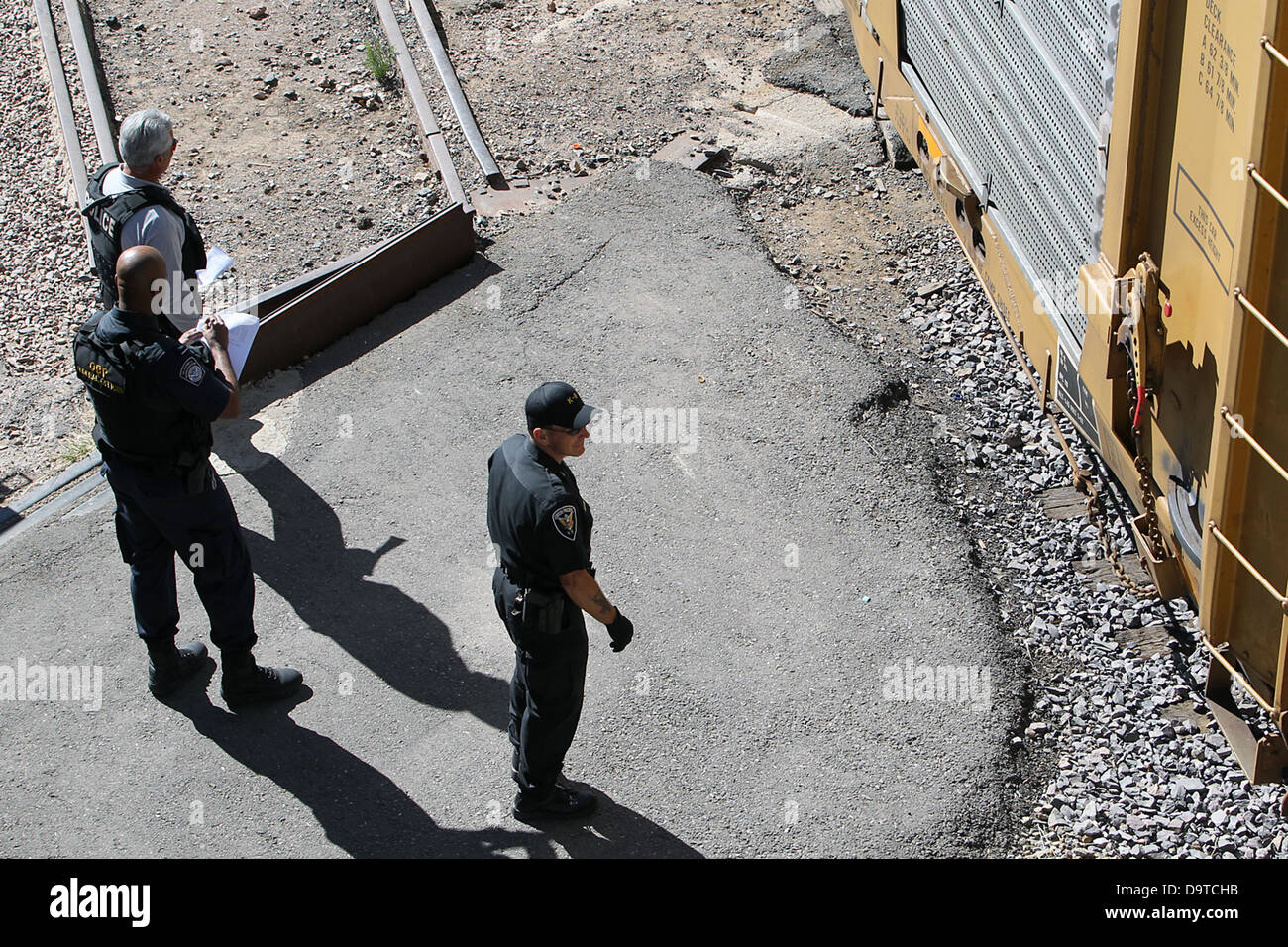 This image depicts various U.S. Customs and Border Protection ...