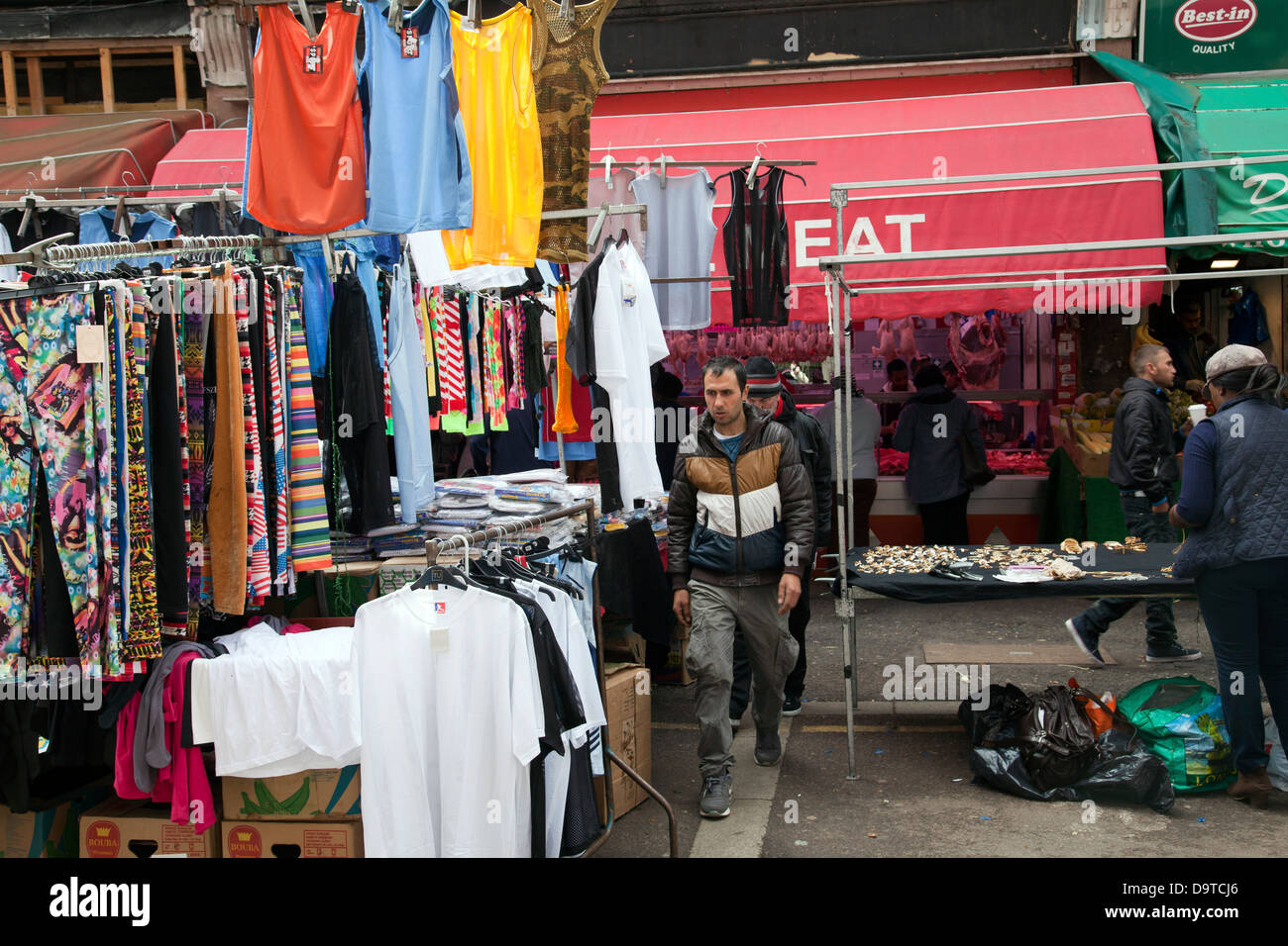 Brixton market village stalls in hi-res stock photography and images ...
