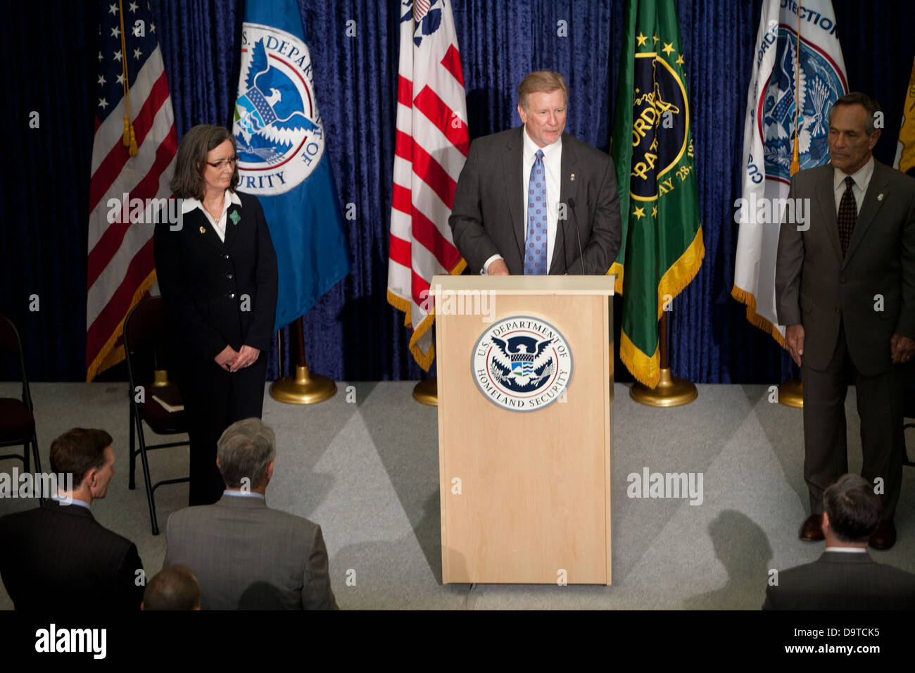 This image marks the opening of the U.S. Customs and Border Protection ...