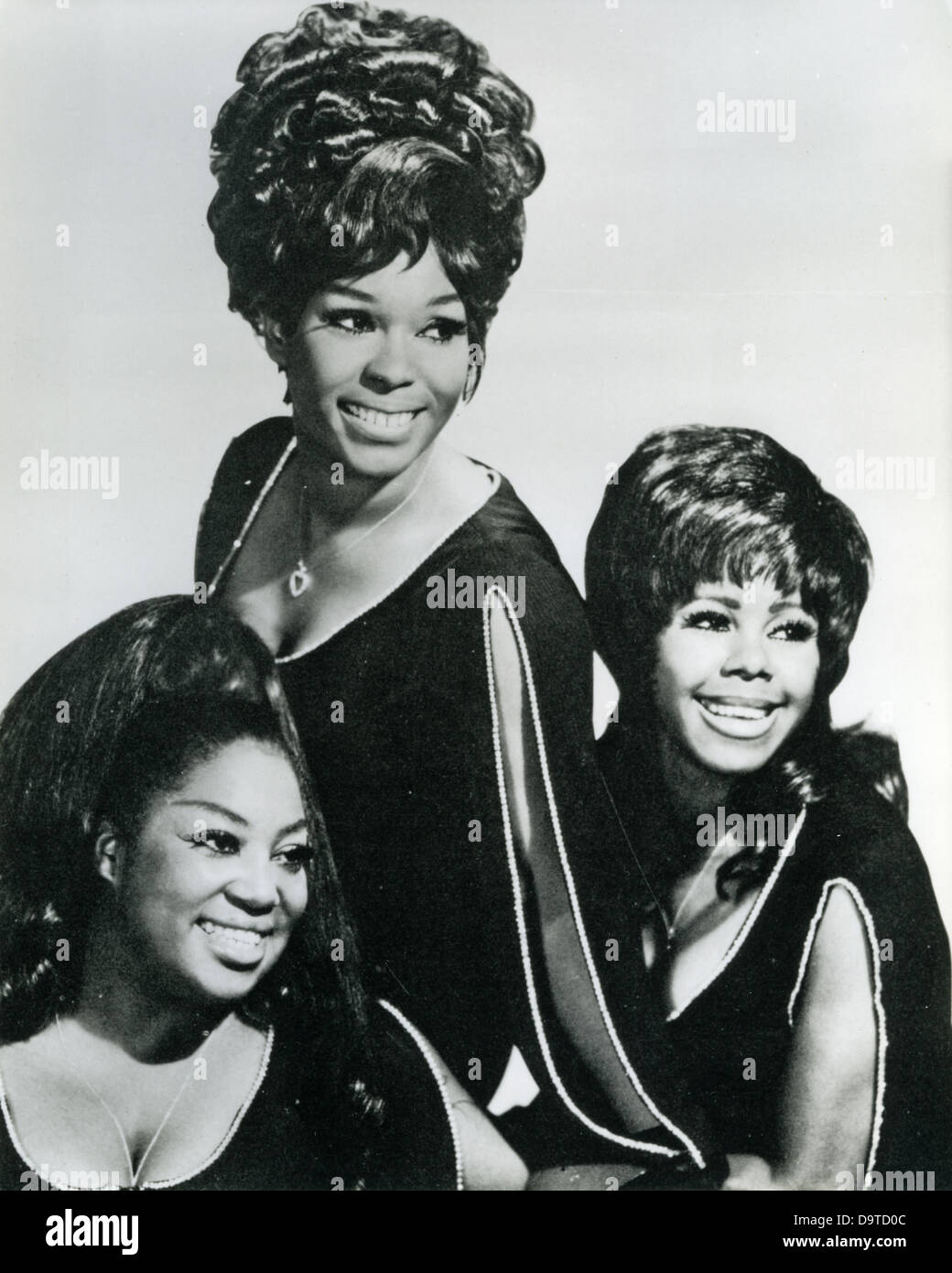THE SHIRELLES Promotional photo of US vocal group about 1968 Stock ...