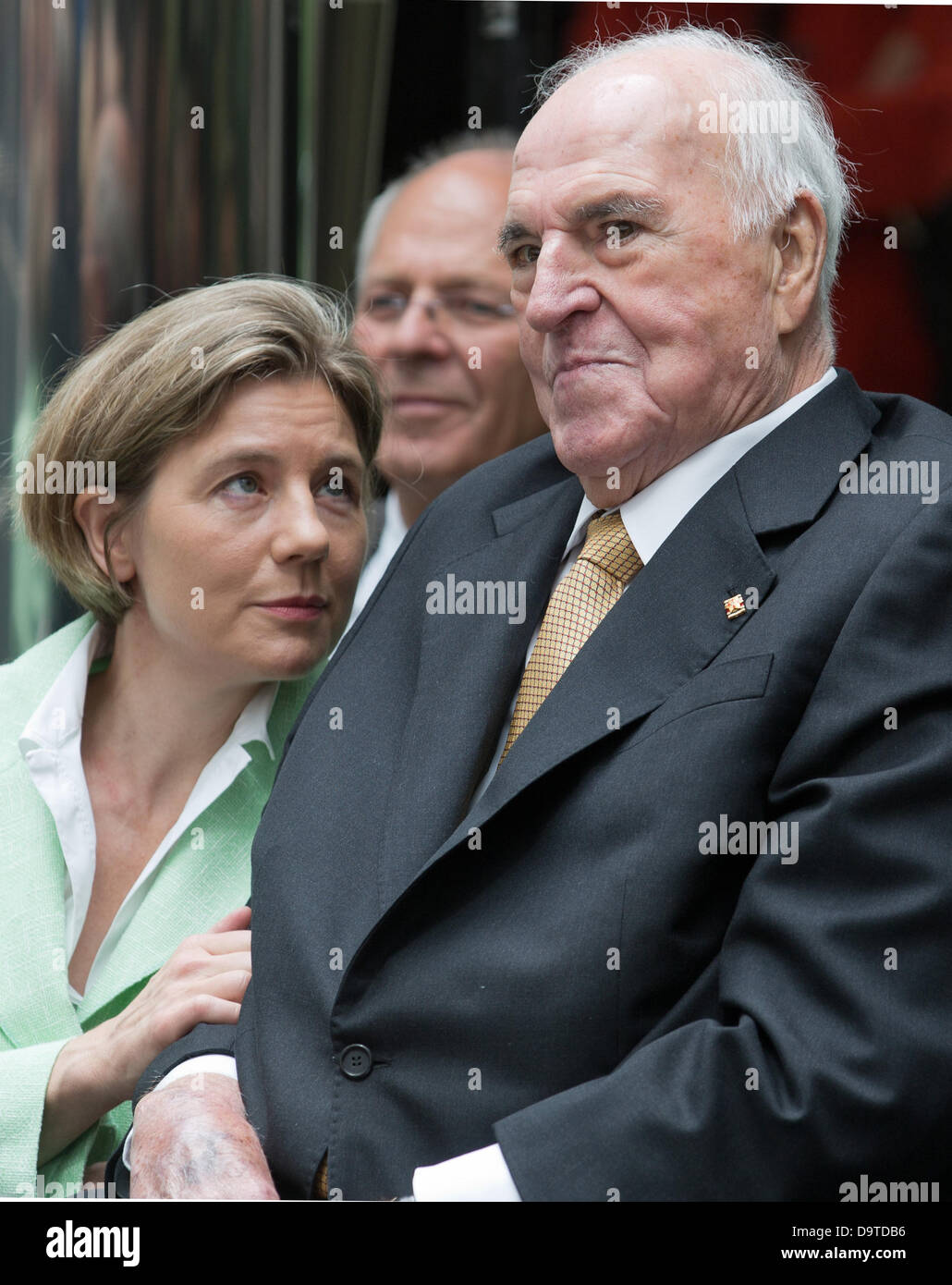 Berlin, Germany. 26th June 2013. Former German Chancellor Helmut Kohl ...