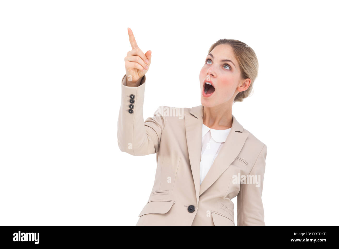 Pointing surprised shocked hi-res stock photography and images - Alamy