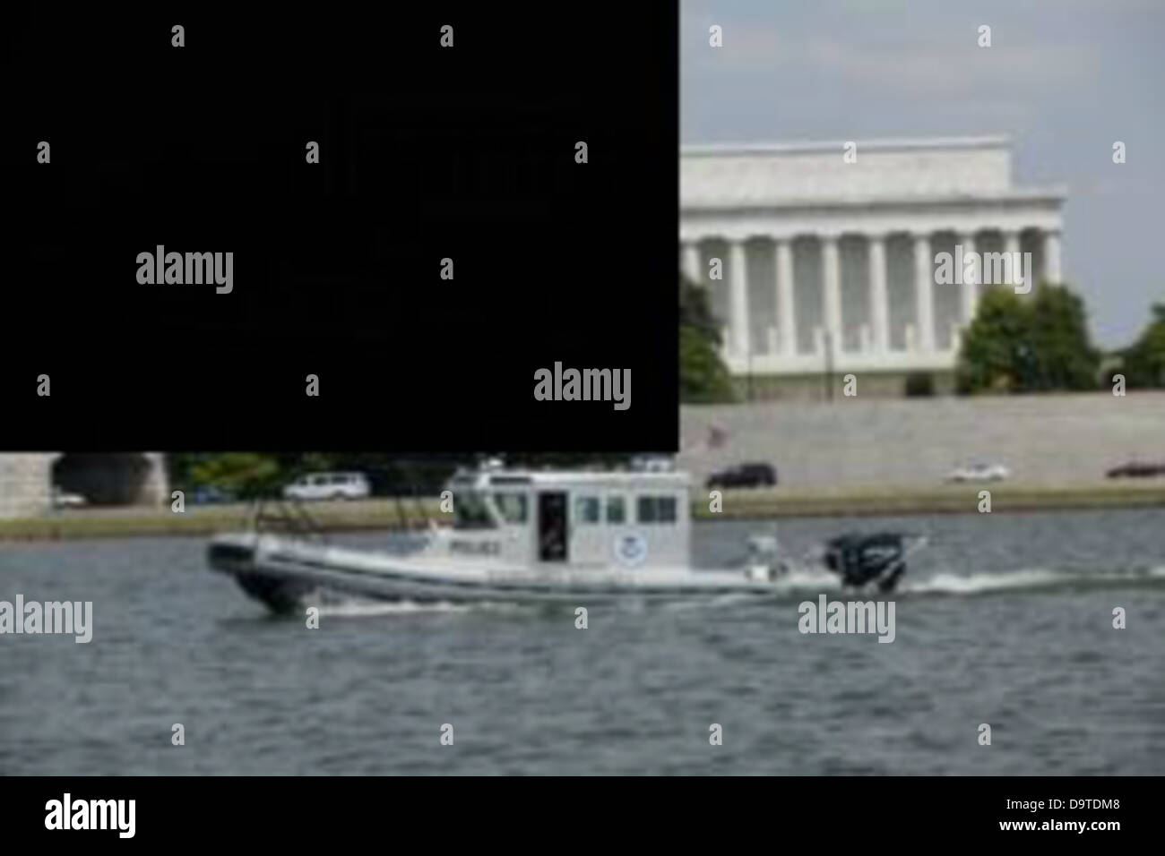 This image shows U.S. Customs and Border Protection (CBP) patrol boats ...