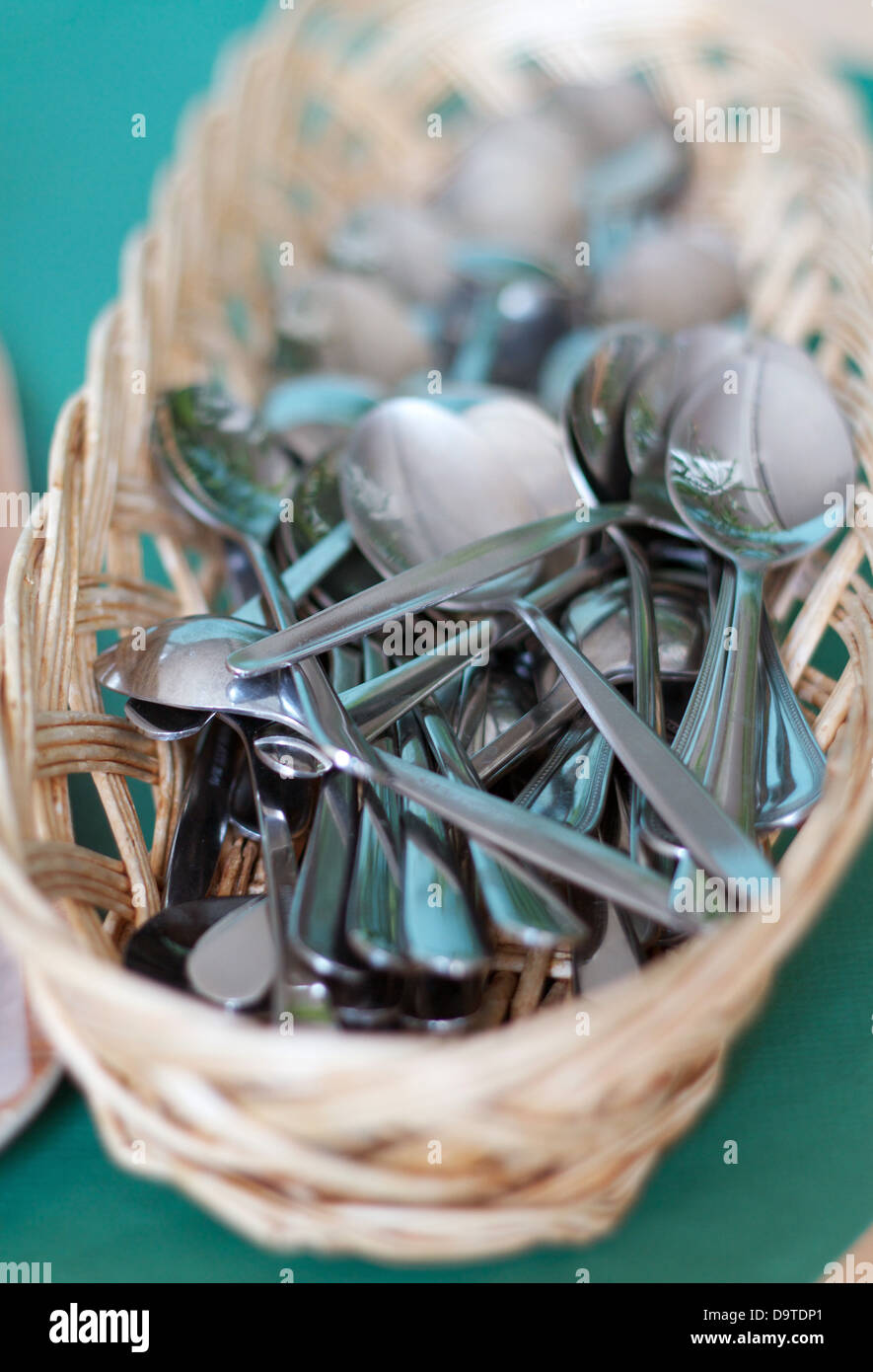 Tea spoons hi-res stock photography and images - Alamy