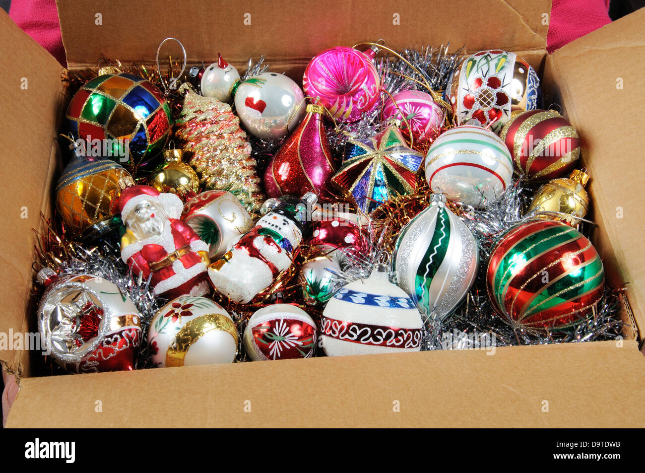 Cardboard box colorful glass hi-res stock photography and images - Alamy