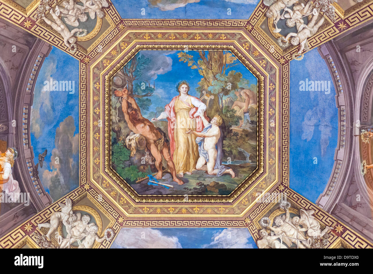 Room of the muses vatican museum hi-res stock photography and images - Alamy