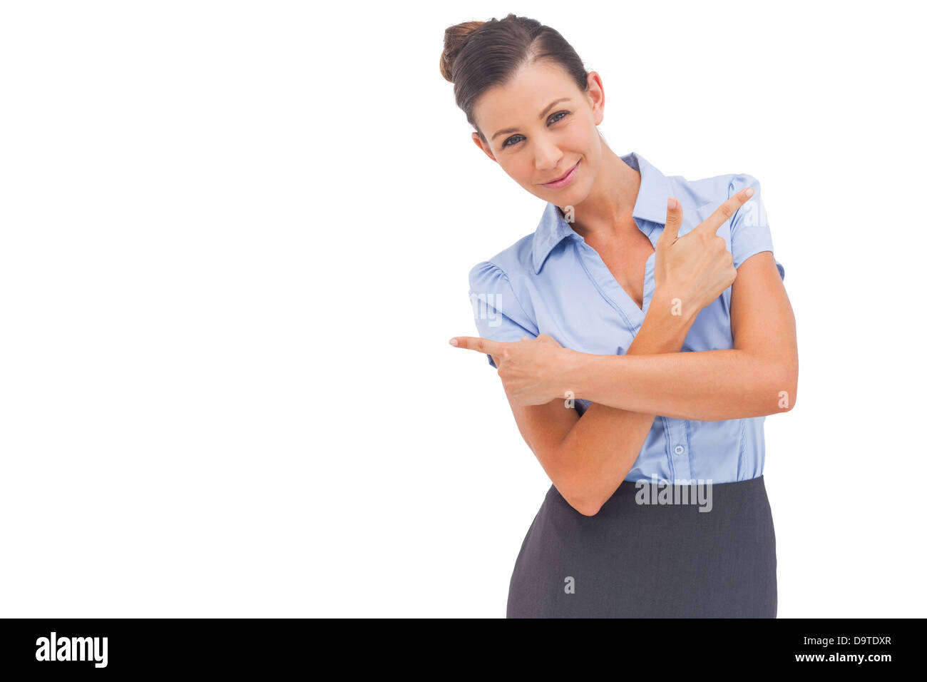 Indicating standing hi-res stock photography and images - Alamy