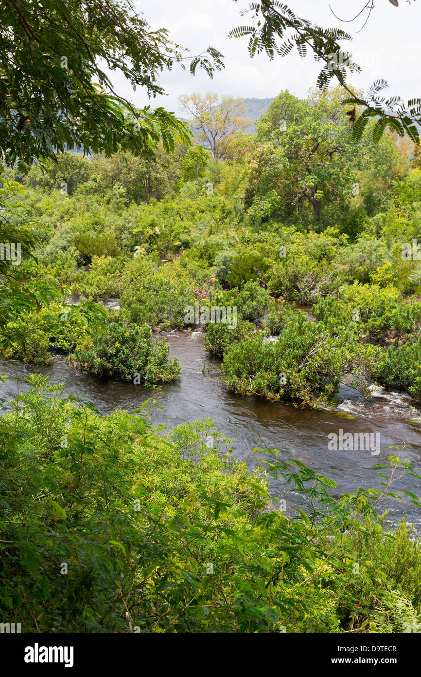 The Teuk Chhou Rapids in the Province of Kampot, Cambodia Stock Photo ...