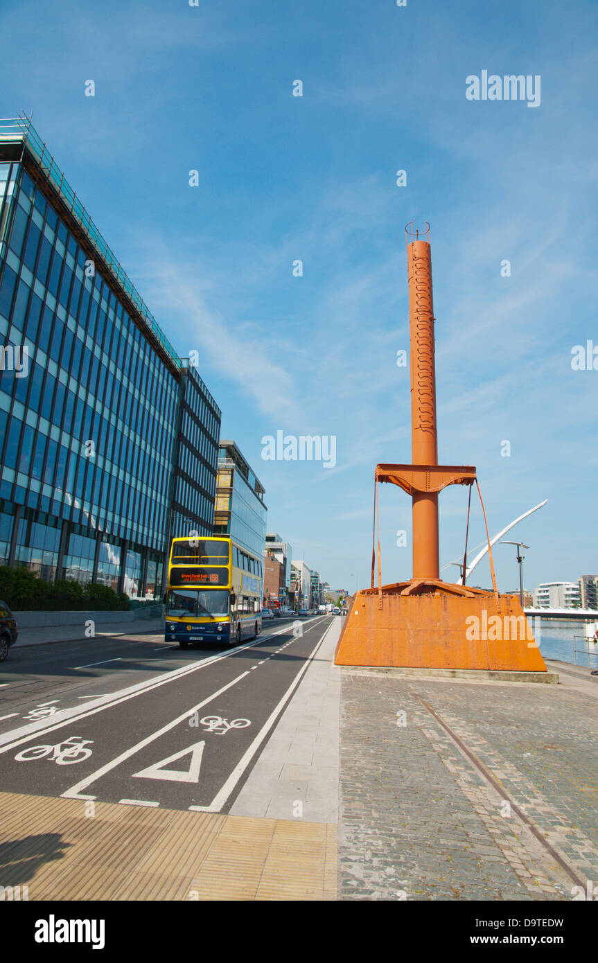 Diving Bell (1866) Docklands former harbour area by River Liffey ...