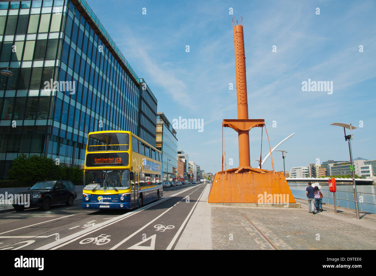 Diving Bell (1866) Docklands former harbour area by River Liffey ...