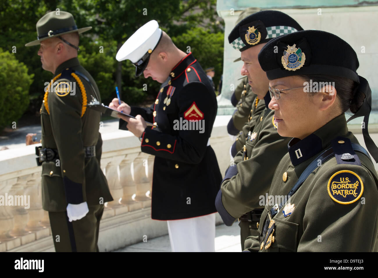 The BP Drill Team 12 is part of U.S. Customs and Border Protection's ...