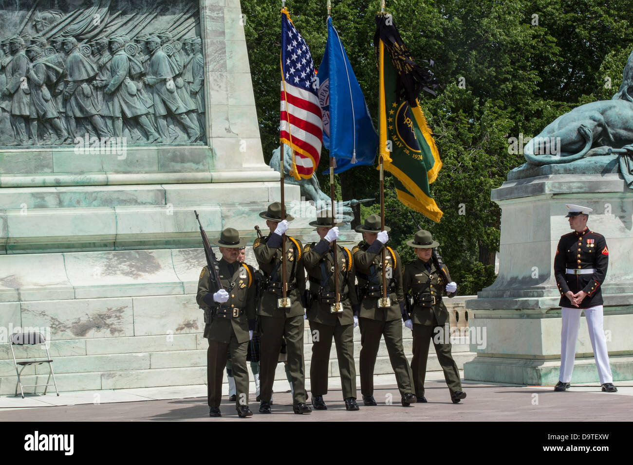 U.S. Customs and Border Protection (CBP) Drill Team 23 is part of the ...