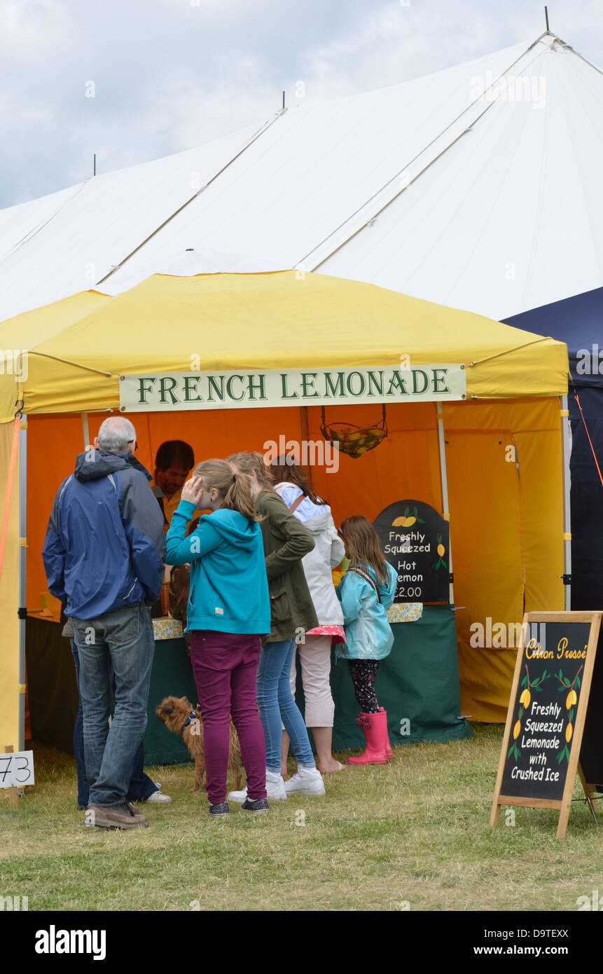 French lemonade stall Stock Photo - Alamy