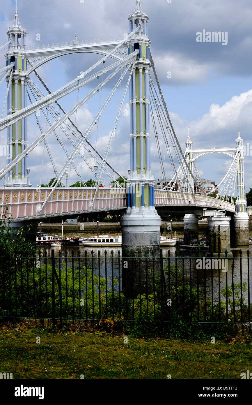 The Albert Bridge Stock Photo - Alamy