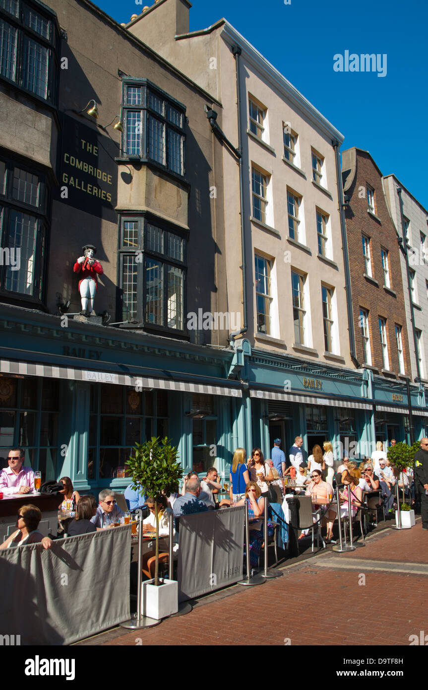 Irish Street Cafe Terrace High Resolution Stock Photography and Images ...