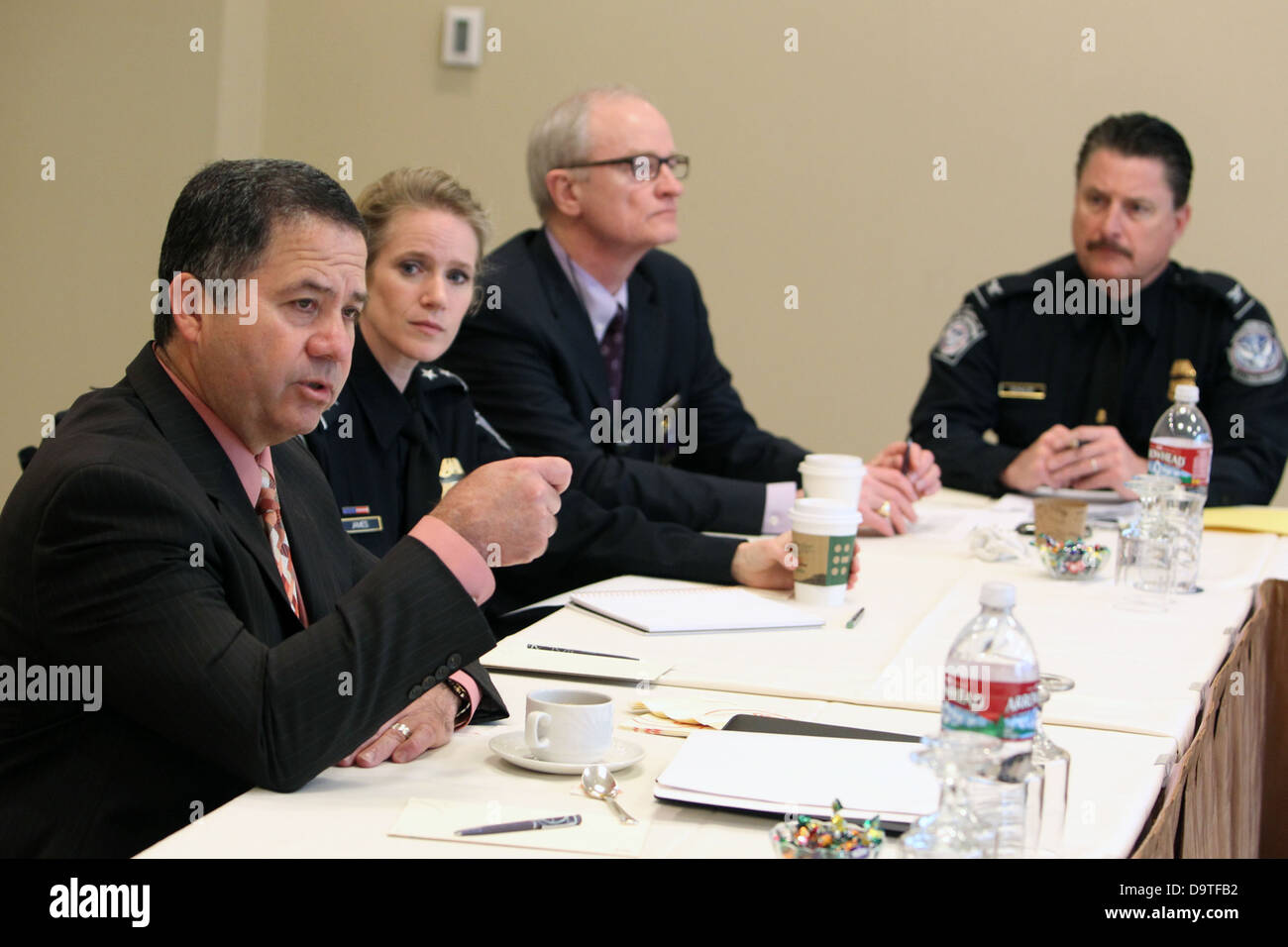 A roundtable discussion hosted by U.S. Customs and Border Protection ...
