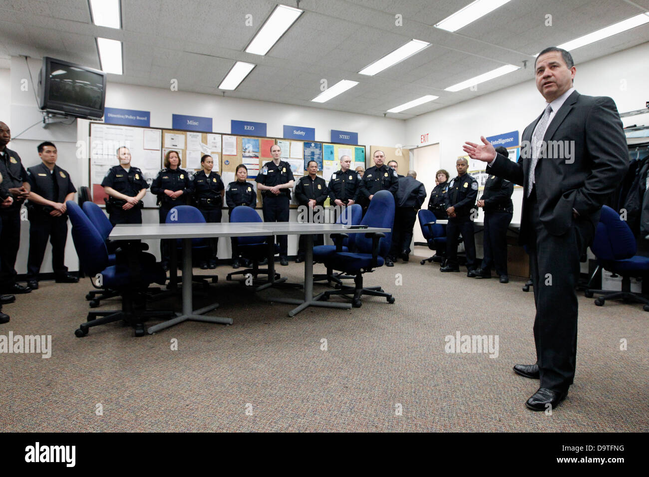A photograph of a U.S. Customs and Border Protection (CBP) operations ...