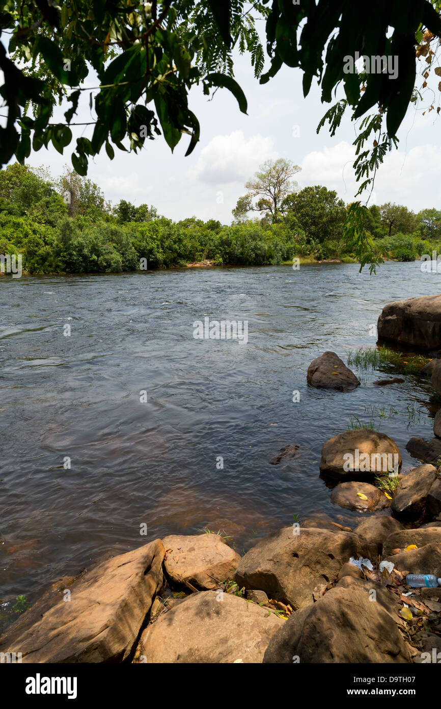 The Teuk Chhou Rapids in the Province of Kampot, Cambodia Stock Photo ...