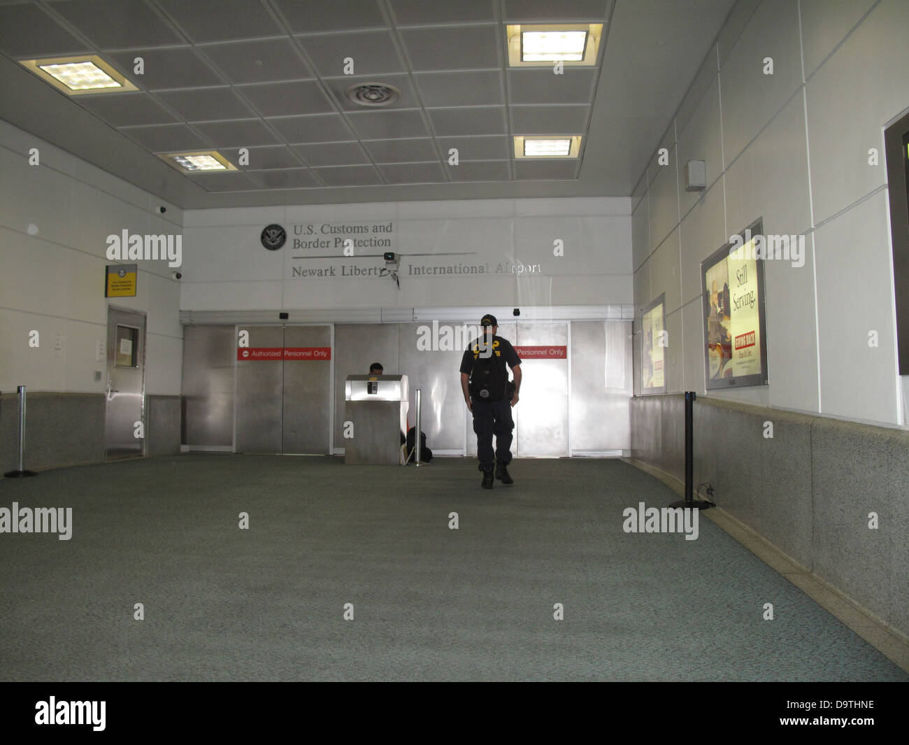 A photograph showing U.S. Customs and Border Protection providing ...