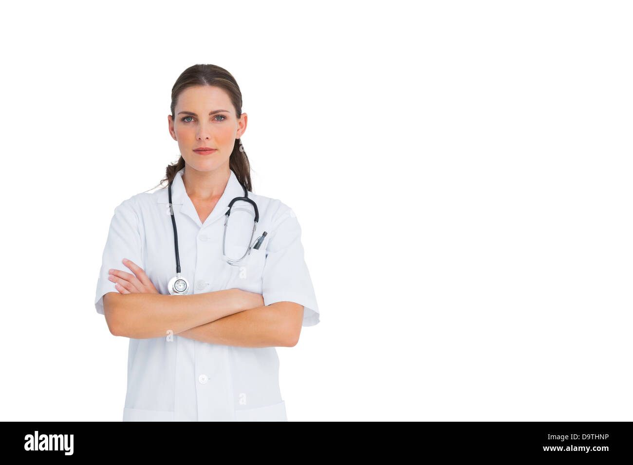 Young nurse arms crossed hi-res stock photography and images - Alamy