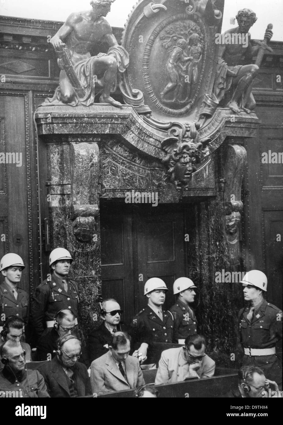 Post war nuremberg trials hi-res stock photography and images - Alamy