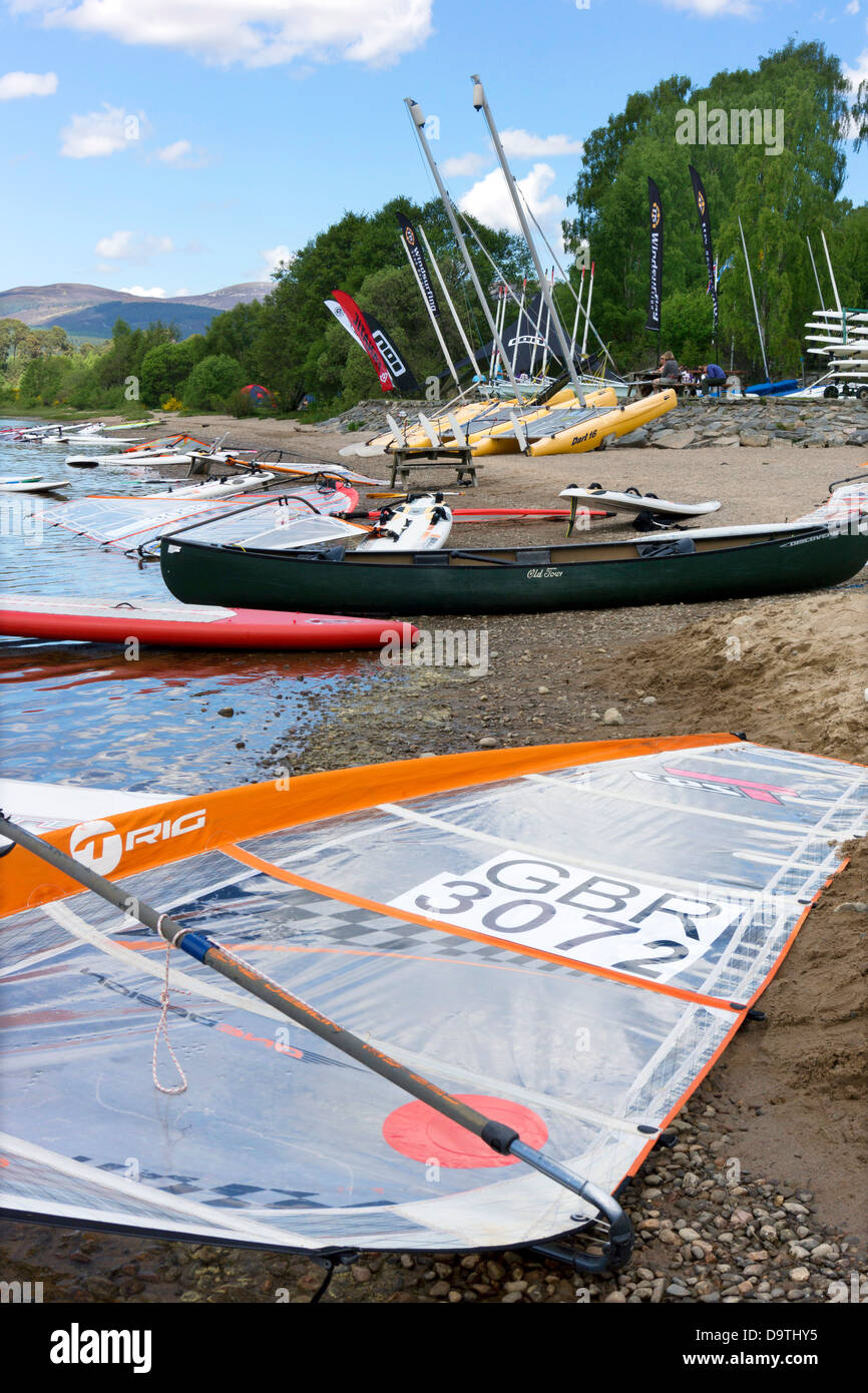 Loch insh watersports hi-res stock photography and images - Alamy