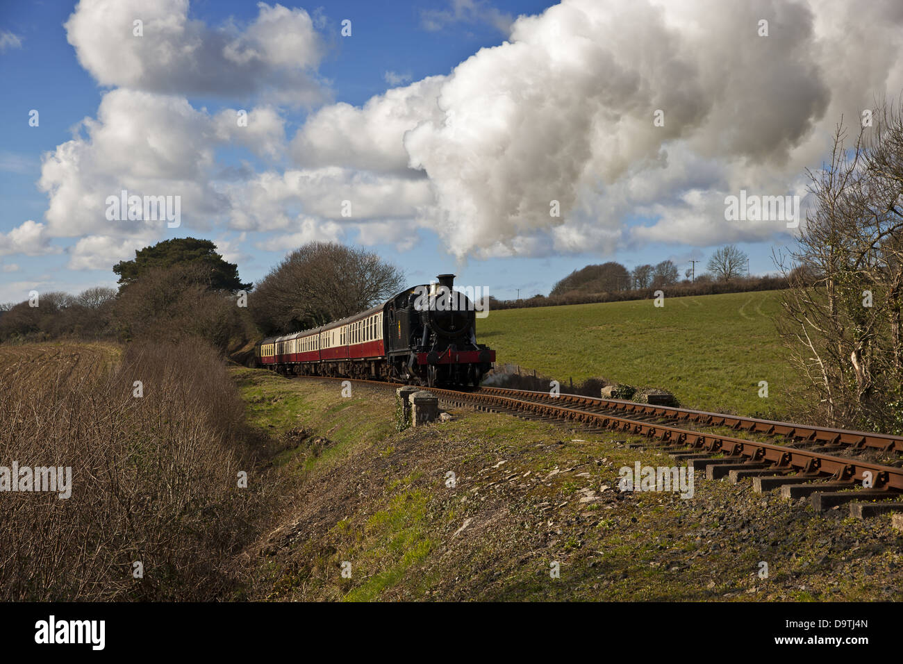 Bodmin & Wenford Steam Railway Stock Photo - Alamy
