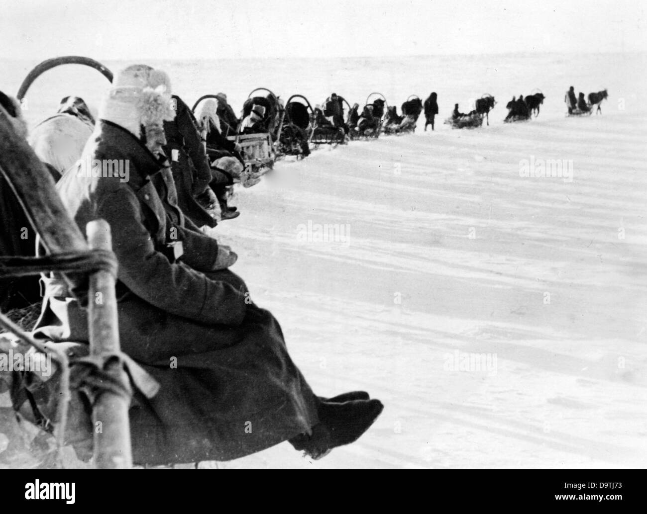 Back of red head Black and White Stock Photos & Images - Alamy