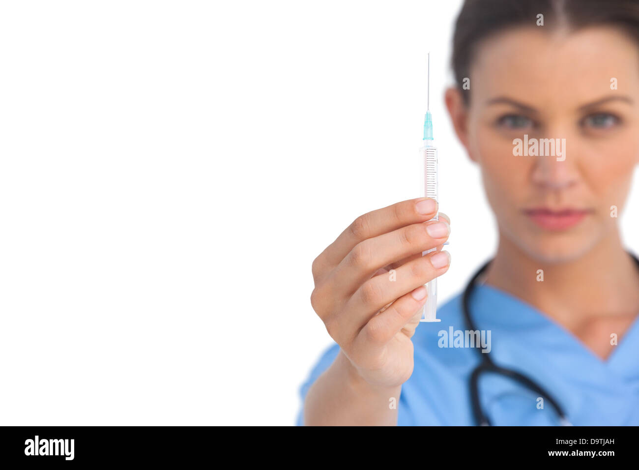 Female surgeon with syringe hi-res stock photography and images - Alamy
