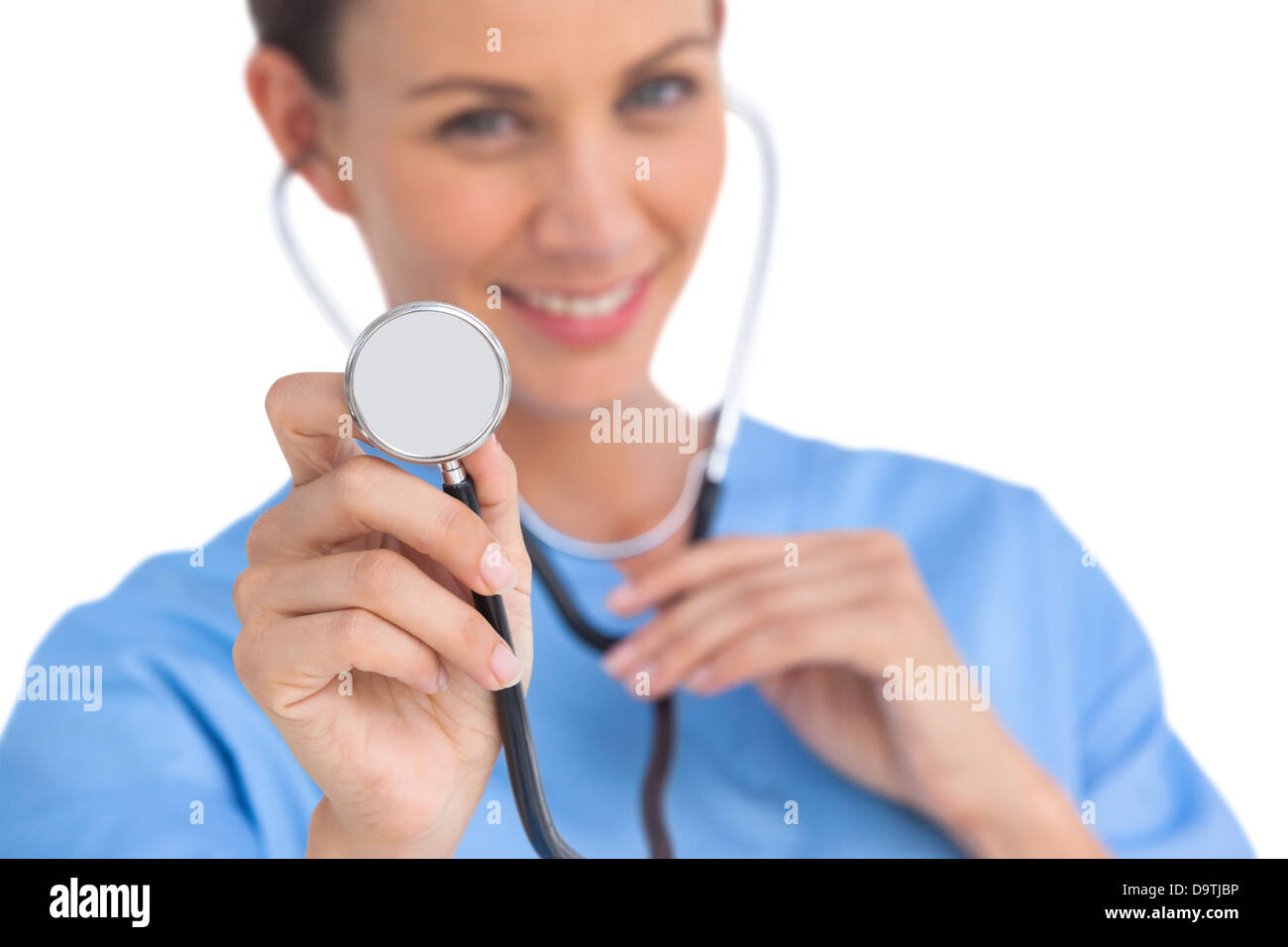 Female surgeon smiling holding hi-res stock photography and images - Alamy