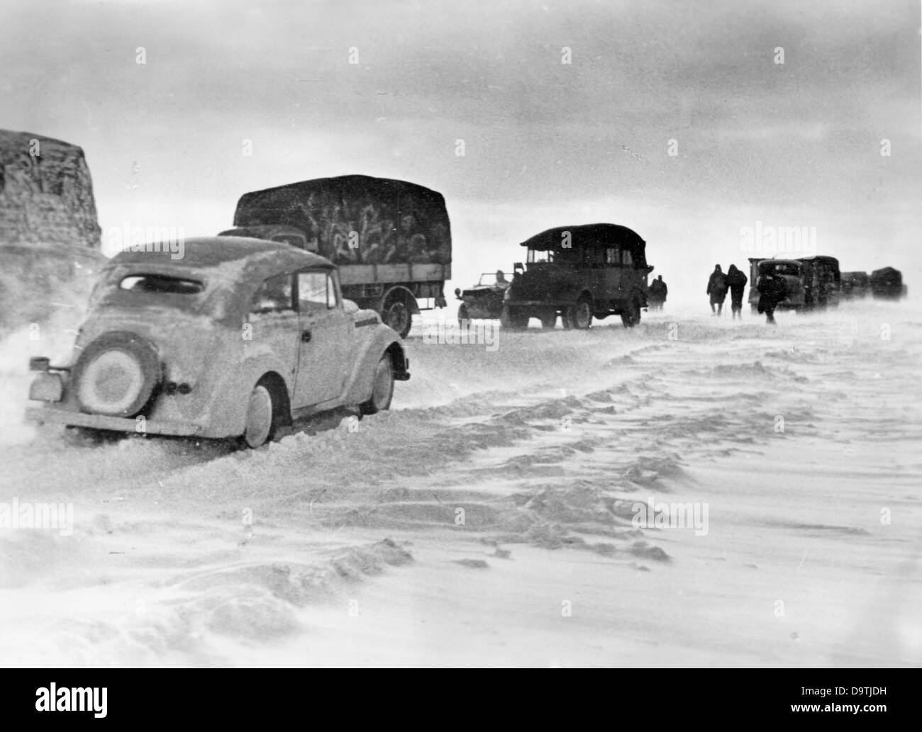 The Nazi Propaganda! on the back of the image reads: "On the runway ...