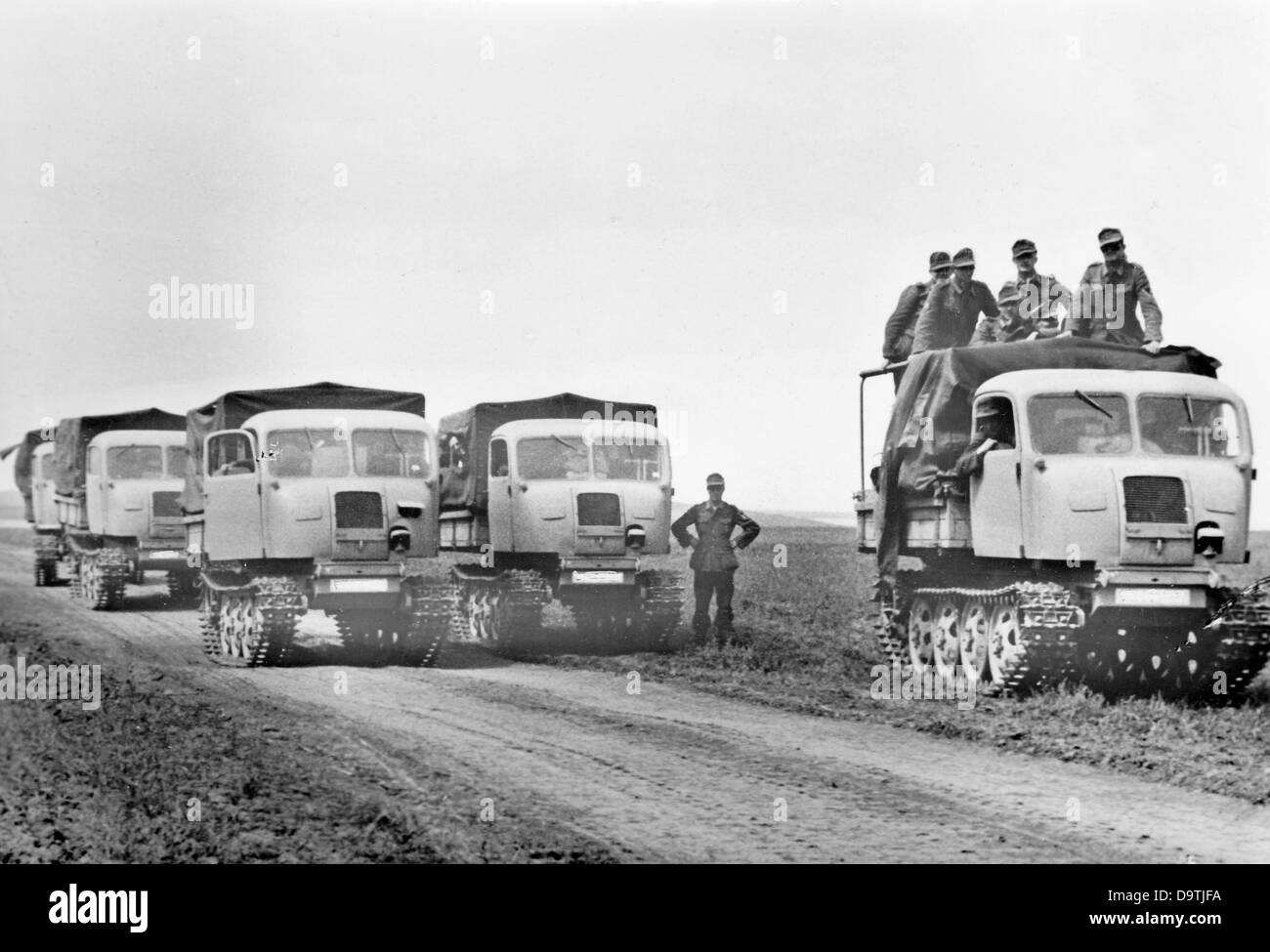 The Nazi Propaganda! on the back of the image reads: "New types of ...