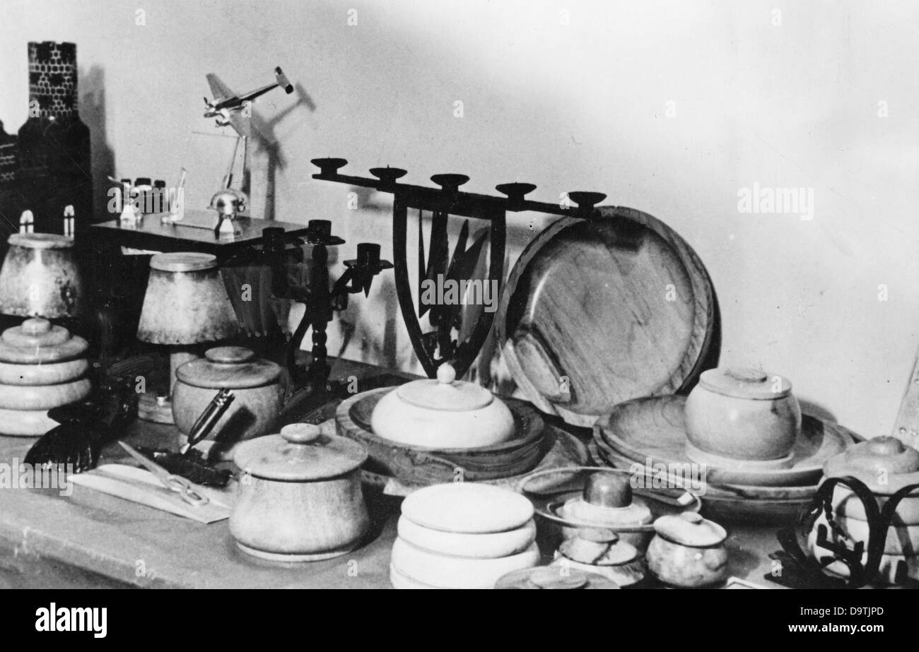 The Nazi Propaganda! on the back of the image reads: "Leisure ...