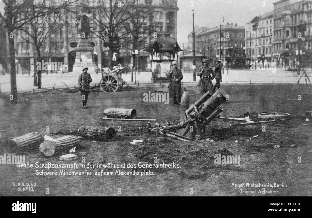 German mortars wwi hi-res stock photography and images - Alamy