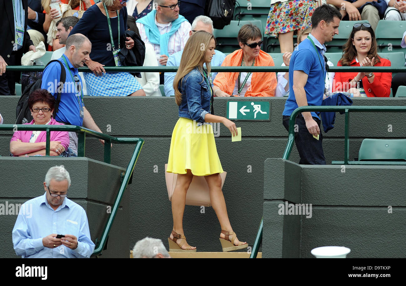 ANDY MURRAY'S GIRLFRIEND KIM S THE WIMBLEDON CHAMPIONSHIPS 20 THE ALL ...