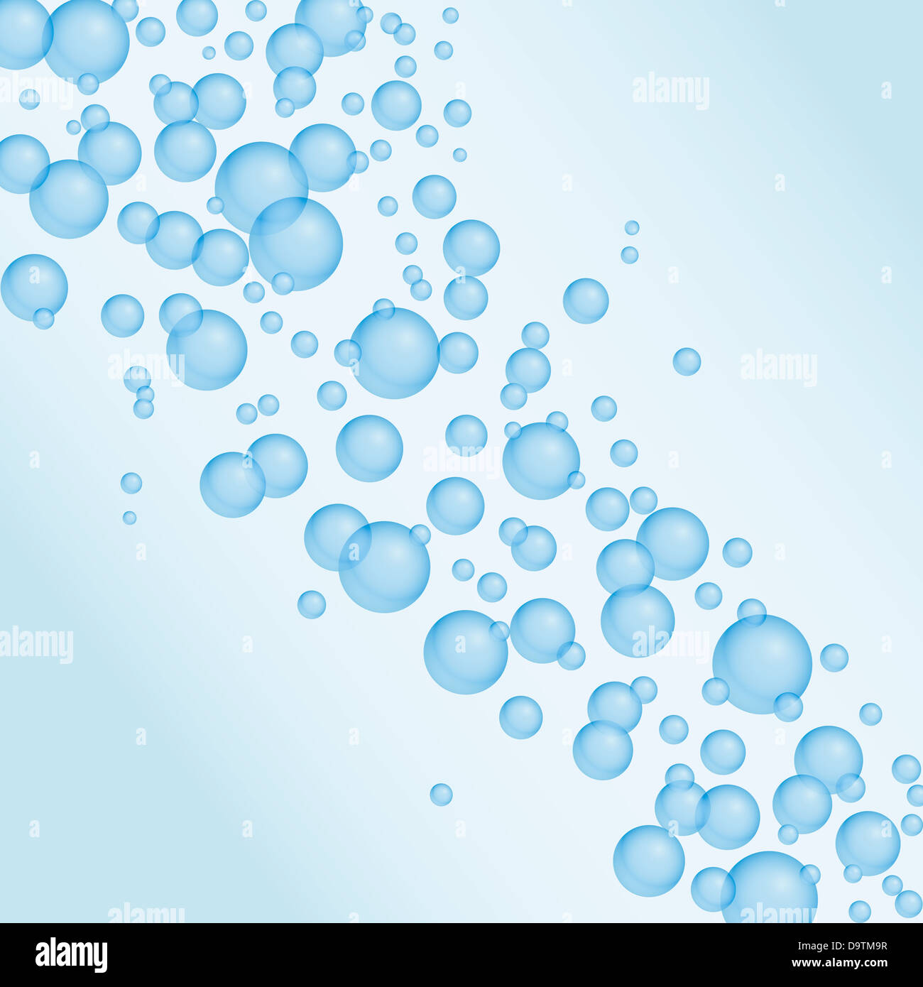 Sparkling water bubbles background Stock Photo - Alamy