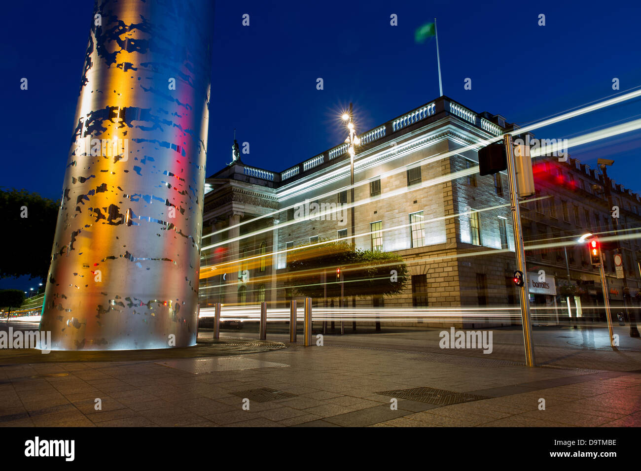 O'Connell Street, Dublin, Post Office Stock Photo - Alamy