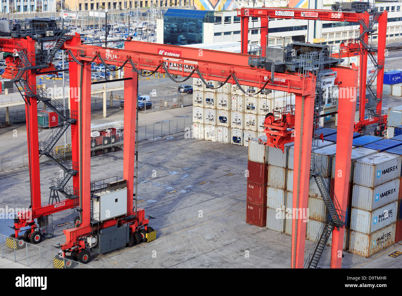 Lisbon santo amaro docks hi-res stock photography and images - Alamy