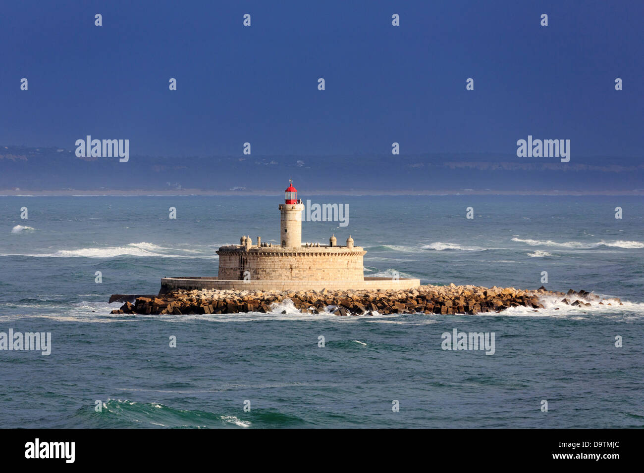 Portugal, Lisbon, Bugio Castle Lighthouse Stock Photo - Alamy