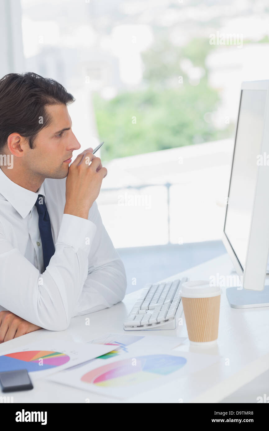 Data focused hi-res stock photography and images - Alamy