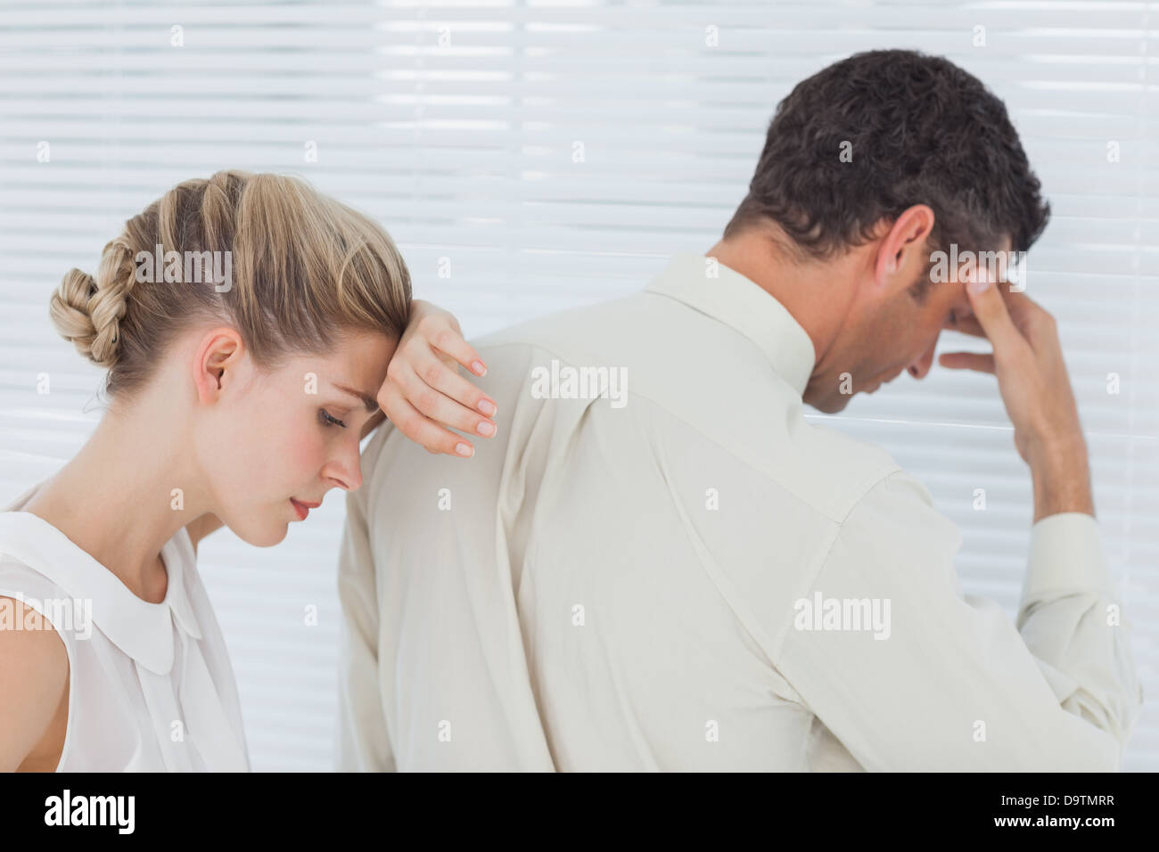 Business people feeling defeat Stock Photo - Alamy