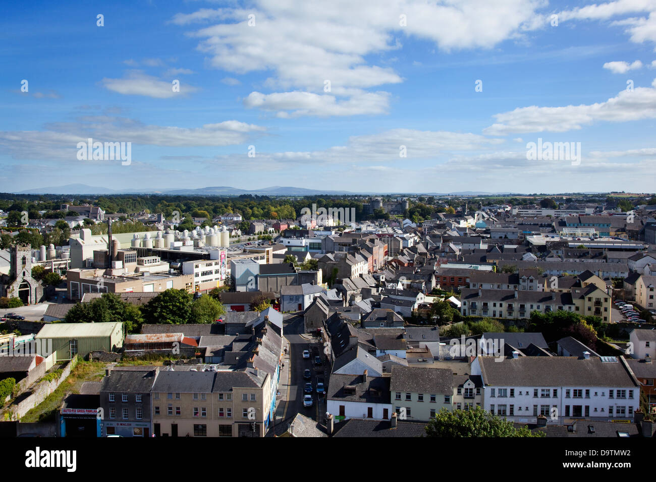 Cityscape of the city of kilkenny;Kilkenny county kilkenny ireland ...