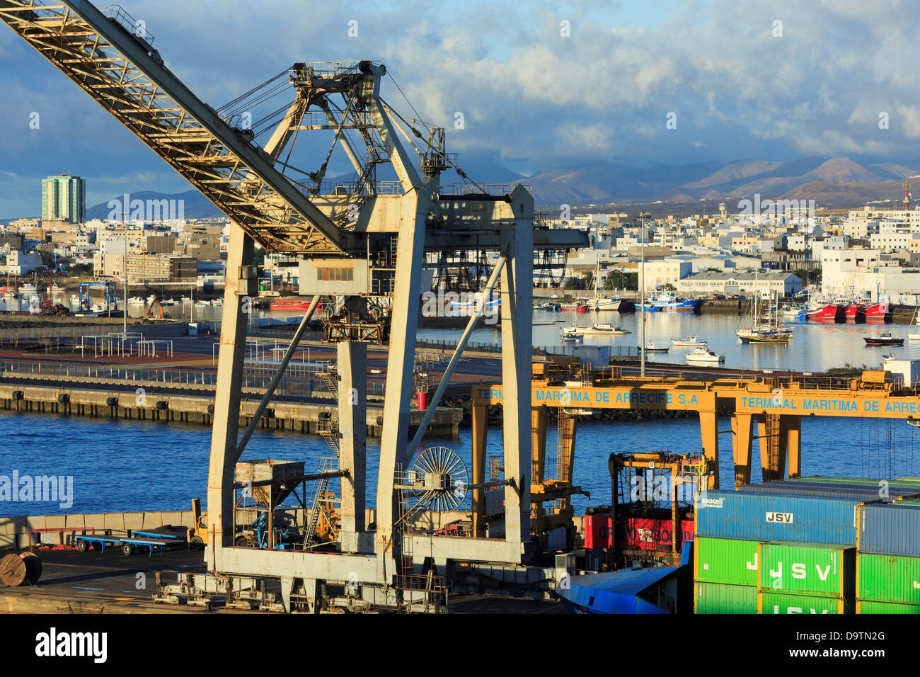 Container Port Of Arrecife High Resolution Stock Photography and Images ...