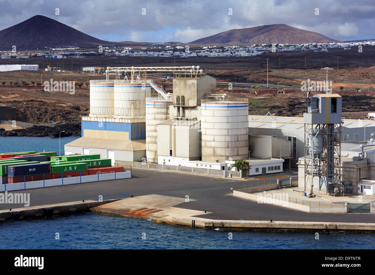 Container Port Of Arrecife High Resolution Stock Photography and Images ...