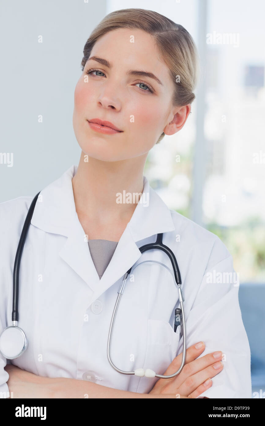Young serious nurse Stock Photo - Alamy