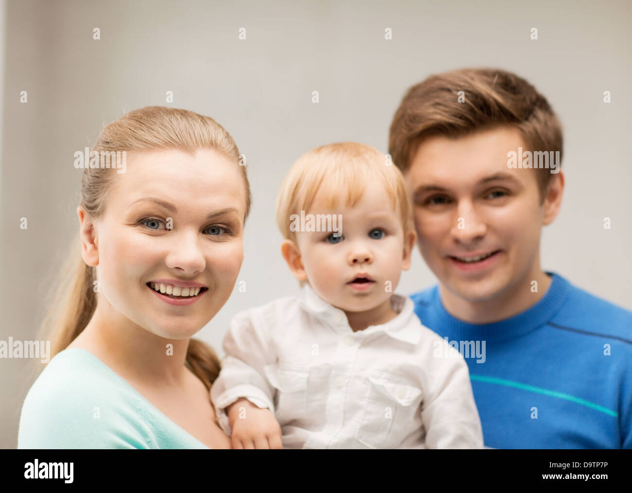 happy family with adorable baby Stock Photo - Alamy