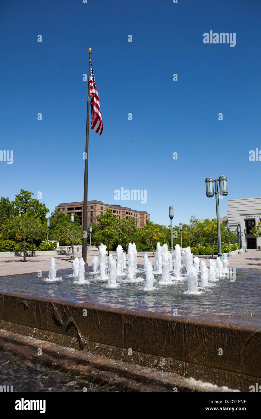 Salt lake city flag hi-res stock photography and images - Alamy