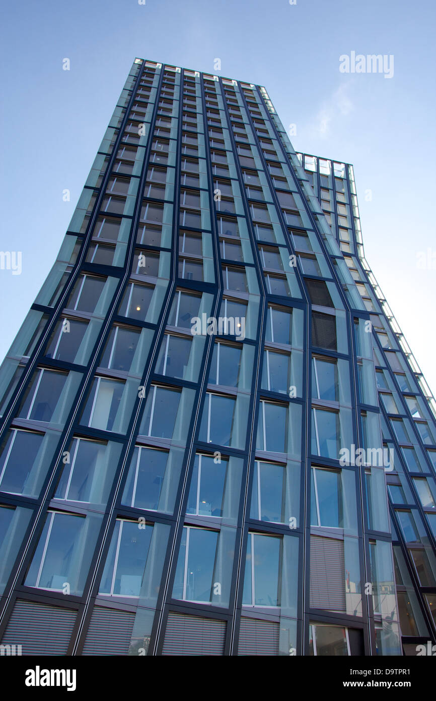 Controversial Tanzende Türme (Dancing Towers) at the famous Reeperbahn ...