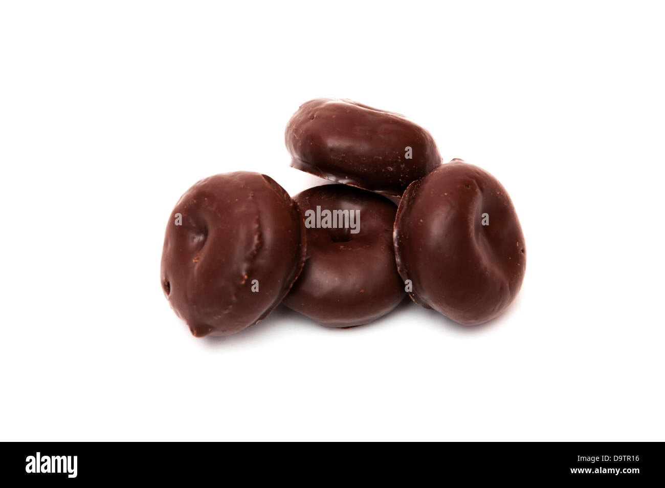 Donettes to snack on white background Stock Photo - Alamy
